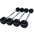 Straight Rubber Fixed Barbell – Stark Fitness
