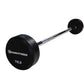 Straight Rubber Fixed Barbell – Stark Fitness