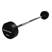 Straight Rubber Fixed Barbell – Stark Fitness