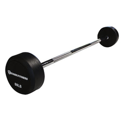 Straight Rubber Fixed Barbell – Stark Fitness